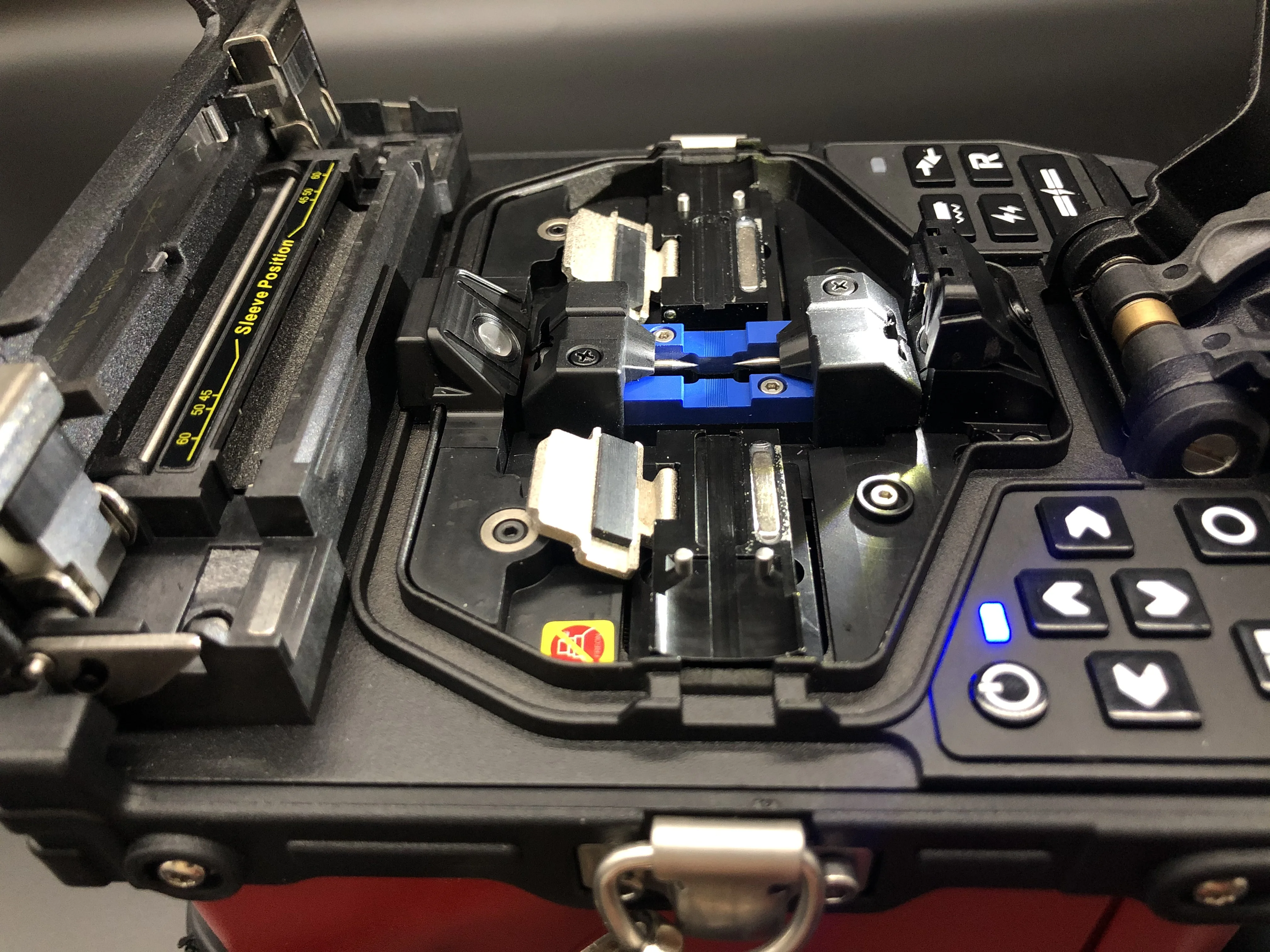 Shinho Ribbon Fiber Automatic Core Alignment Splicing Machines Fiber ...