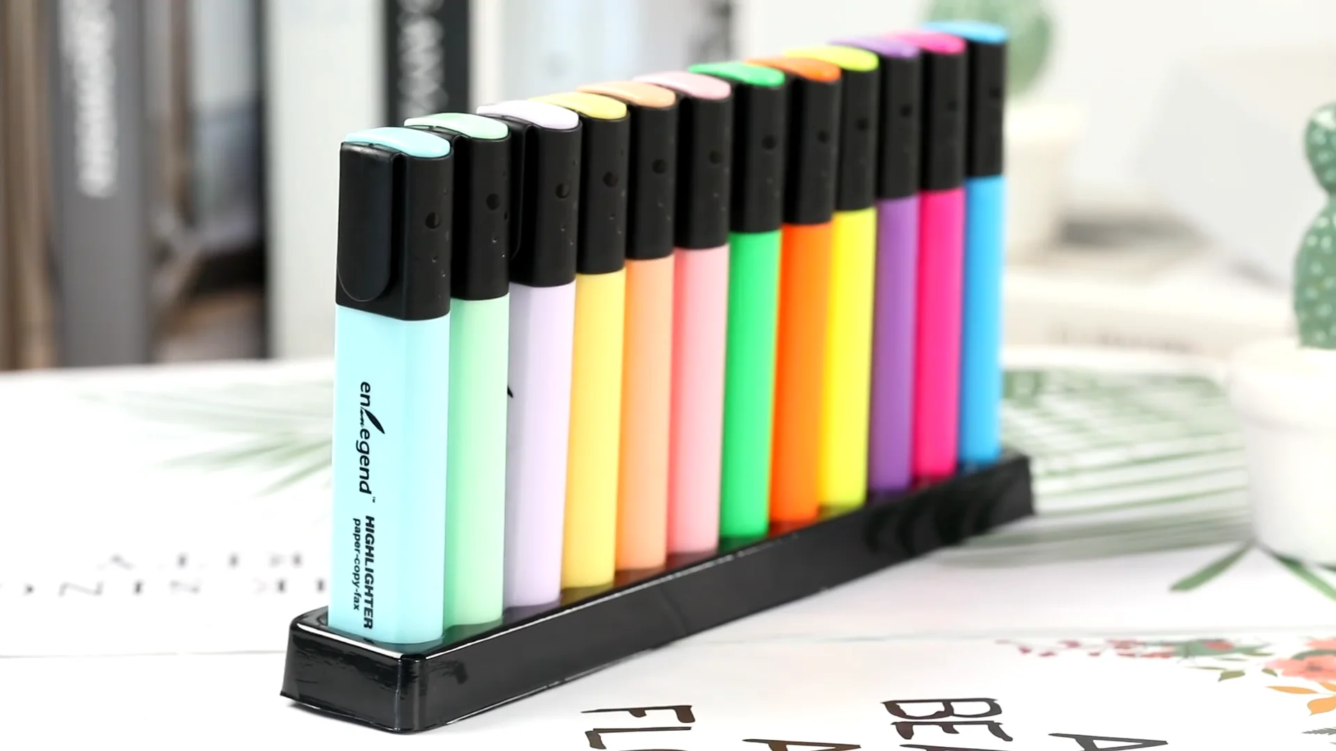 Office School Stationery Products Private Label Fluorescent Colorful ...