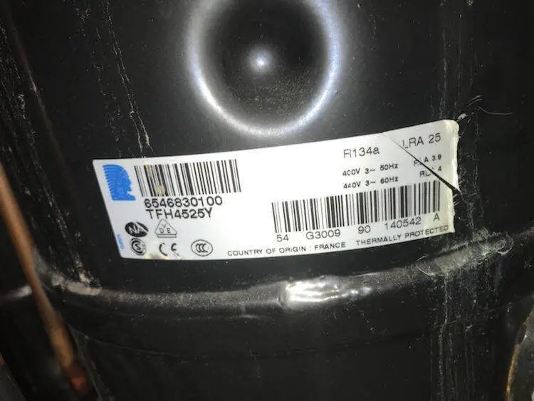Tfh4525y Tecumseh R134a Compressor 2hp - Buy 2hp Compressor,R134a ...