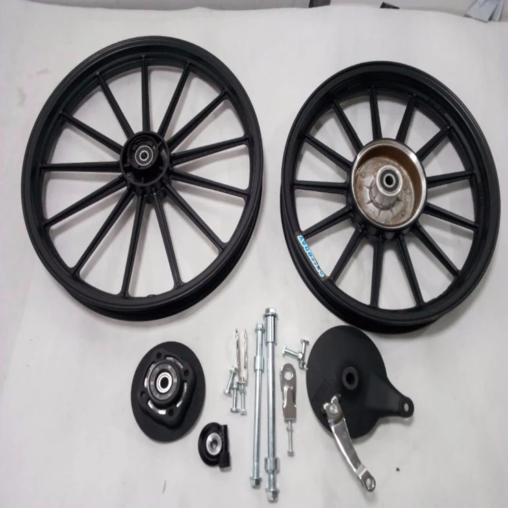 Gn125 1.6x18 2.15x16 13 Rib Modification Front Rear Motorcycle Wheel ...