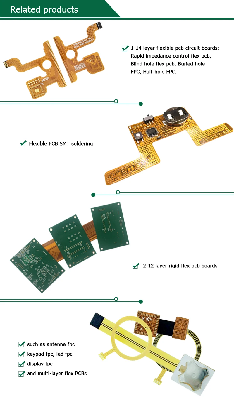 Customized High Temperature Resistant Transparent PET FPC