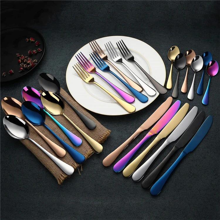 Titanium Flatware Set - Elegant & Durable Solutions