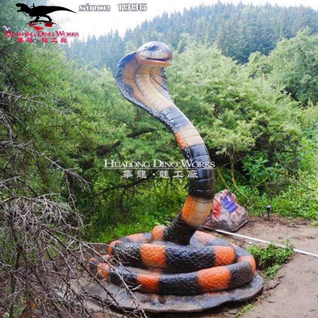 Animal Theme Park Decoration Realistic Rubber Snakes - Buy Theme Park ...