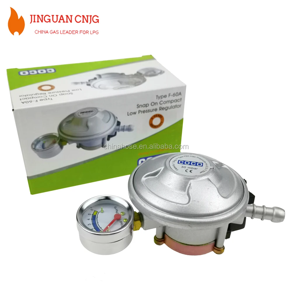 Lpg Gas Regulator With Gauge Gas Stove Regulator Safety Device ...