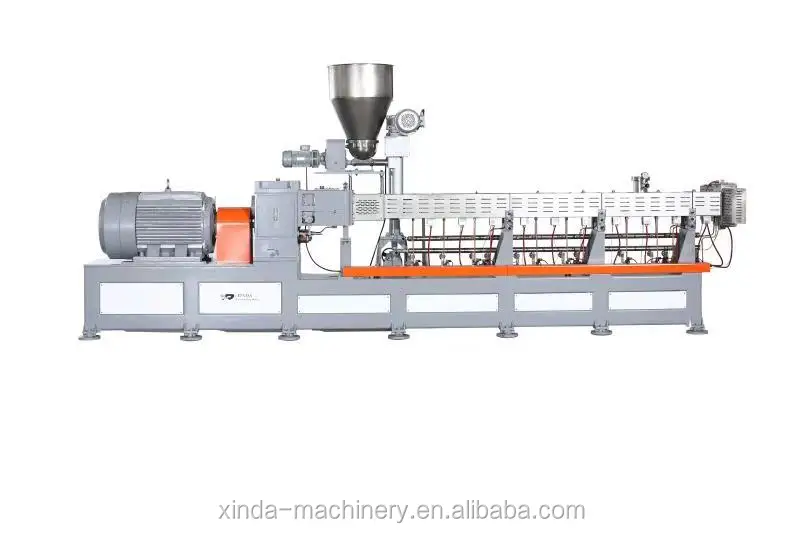Patent Design! Clamshell Barrel Co-rotating Twin Screw Extruder/double ...