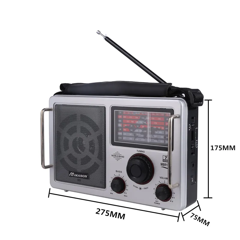 Professional Airband Radio Receiver - Multiband Portable Radio