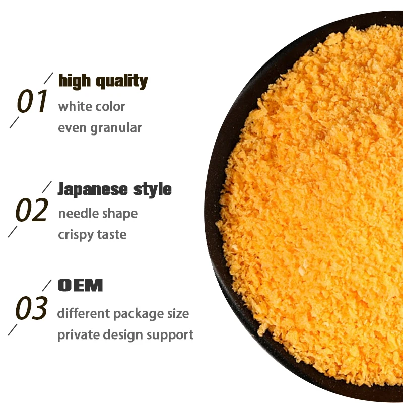 Japanese Style Panko With 1kg/bag - Buy Panko,Bread Crumbs,Yellow Panko ...