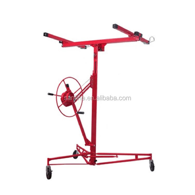 Construction Plasterboard Drywall Board Lifter Hoist Panel Lift Tools ...