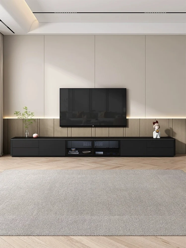 Modern Wooden Console Bench Tall Console Cabinet Office Tv Stand Wall ...