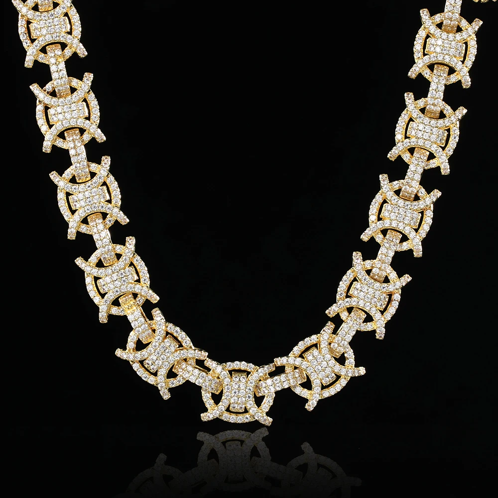 Miss Jewelry High Quality 18K Gold Plated Chain Necklaces