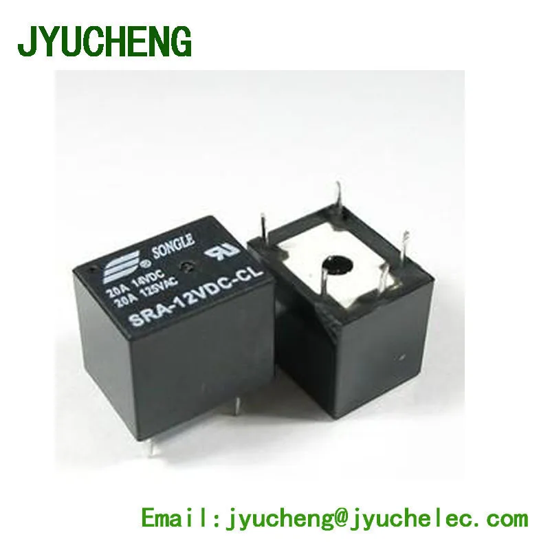 Genuine Songle Small Car Relay Sra-12vdc-cl With 5pin 12v (t78) - Buy ...