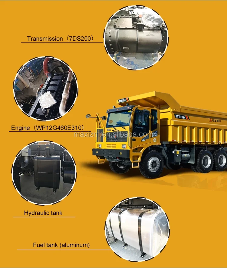 Lgmg Payload 55 Ton 6x4 Mining Dump Truck Mt86 - Buy Mining Dump Truck For Sale Truck Parts ...