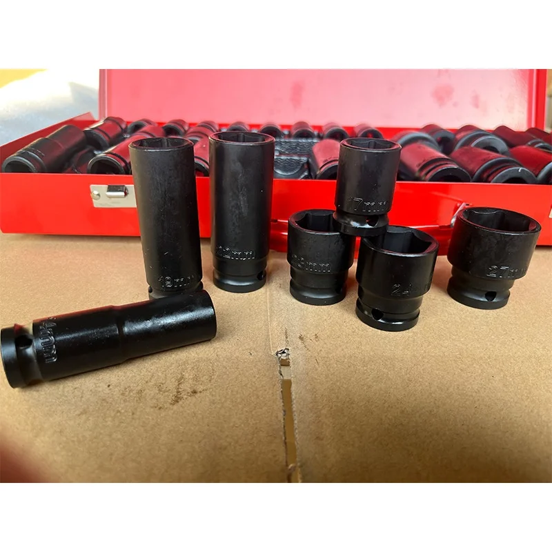 35pcs Heavy Duty Universal Pneumatic Socket Set - 1/2 Inch