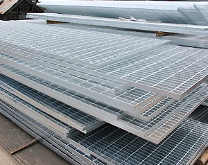 Galvanized 19w4 Bar Grating Galvanized Ms Steel Floor Grating Panels ...