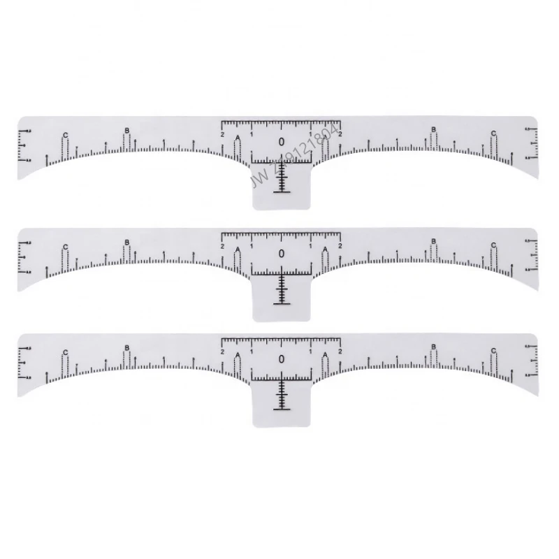 Oem Disposable Eyebrow Ruler Sticker,Eyebrow Ruler For Microblading ...
