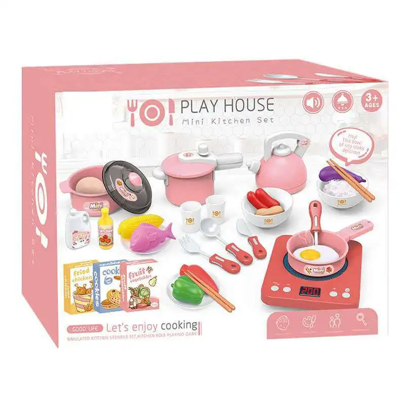 Puzzle Simulation Induction Cooker - Educational Kitchen Toy