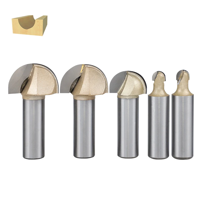 Tideway Woodworking Router Tools Round Bottom Cleaning Profiling Gove ...