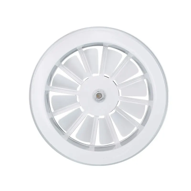 Duct Installed Powder Coating Aluminum Round Swirl Diffuser With ...