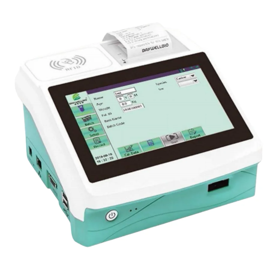 7 Inch LED Immunofluorescence Quantitative Analyzer for CAT & DOG