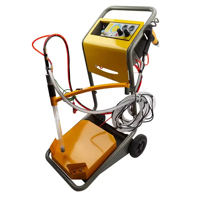 Electrostatic Vibrating Trolly Powder Coating Spray Machine