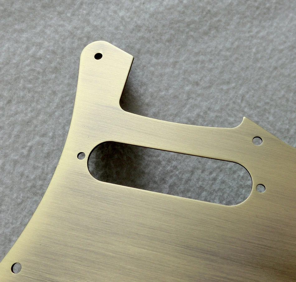 Bronze Aluminum St Guitar Pickguard Shield Sss Metal Guitar ...