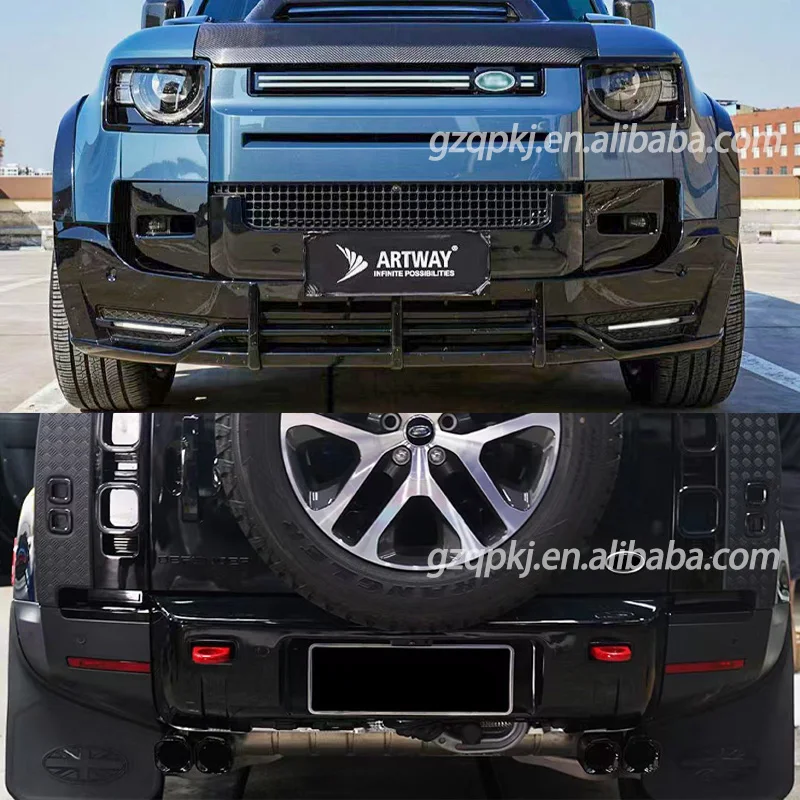 Darth Vader Front Bumper Rear Bumper for Land Rover Defender