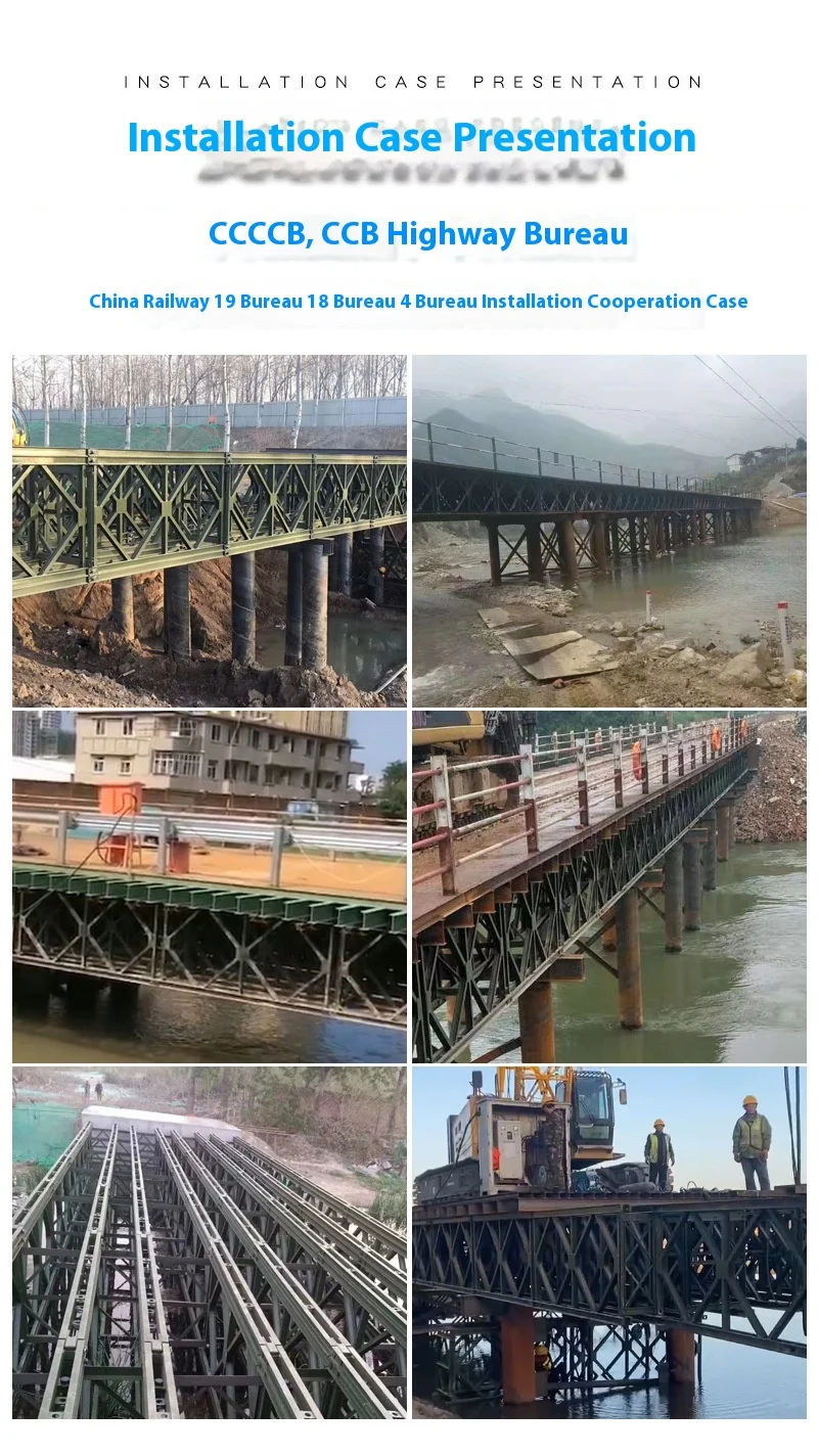 Compact Bailey Bridge Bailey Bridge Design And Fabrication ...