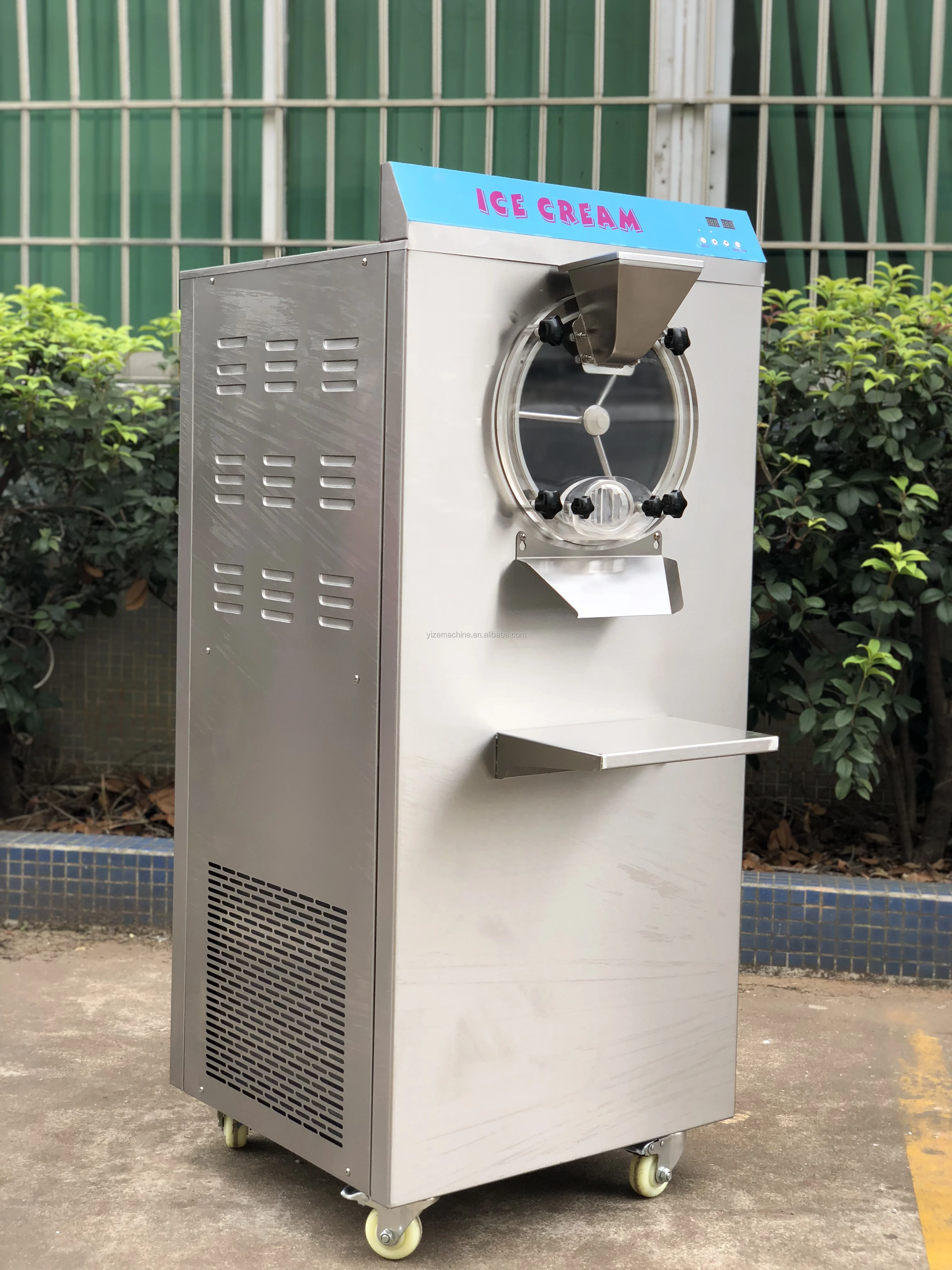 Commercial Gelato Hard Ice Cream Making Machine Italien Three 3 Flavor ...