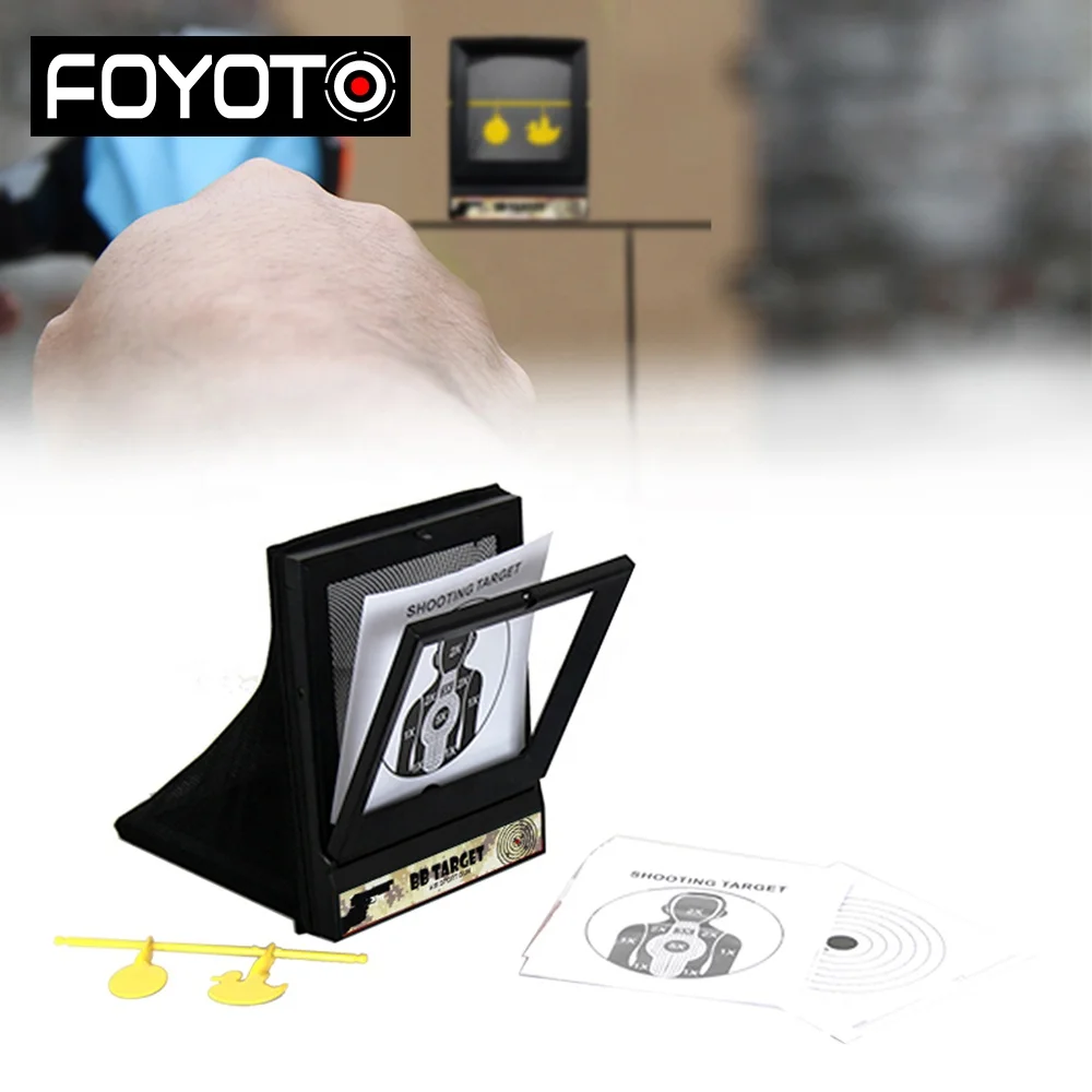 Foldable Trap Metal Shooting Targets Plastic BB Pellets Trap for ...