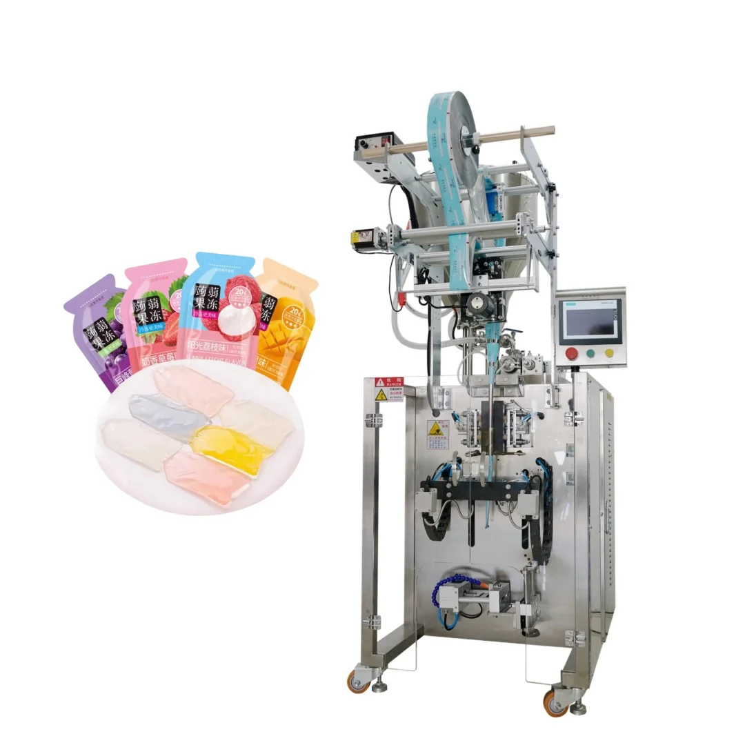 Automatic Oil Doypack Sauce Packing Horizontal Stand Up Pouch Konjac Jelly Liquid Premade Bag ...