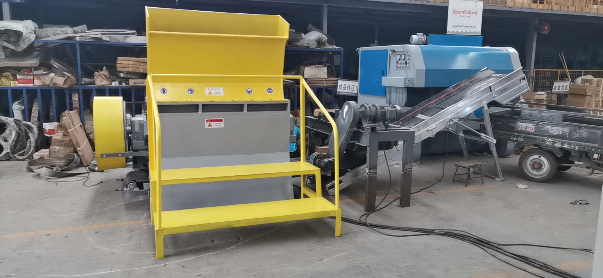 Small Wooden Pallet Crusher Machine / Nail Wood Pallet Crusher| Alibaba.com
