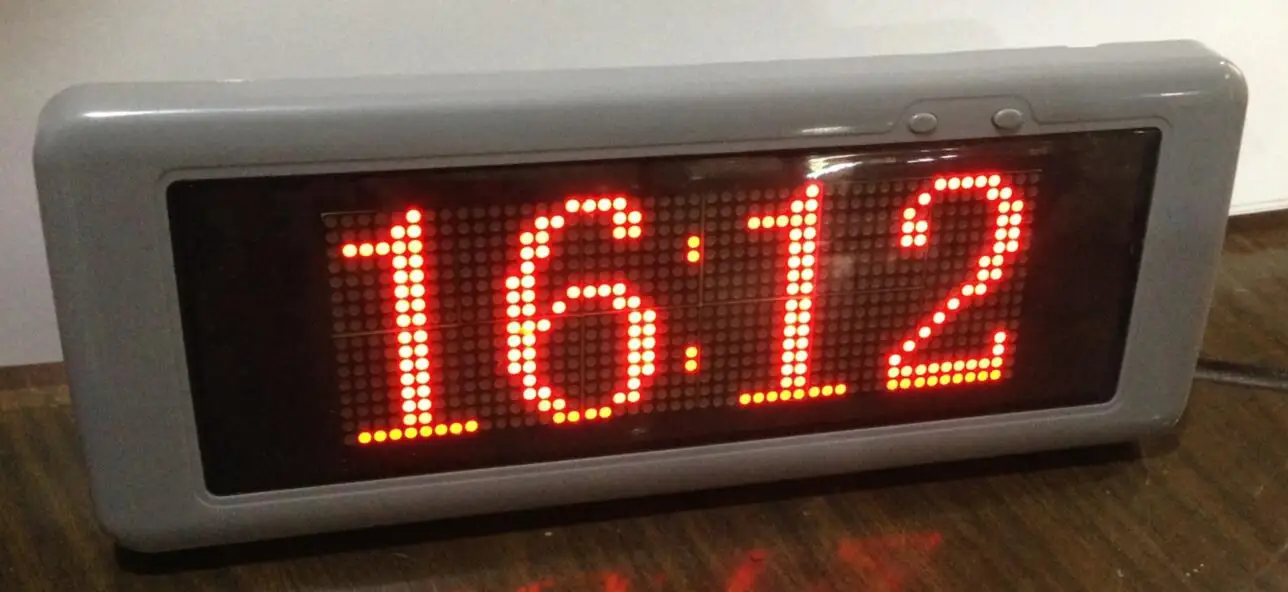 Bus Interior Parts Auto Digital Clock with GPS Overspeed Alarm HC-B ...