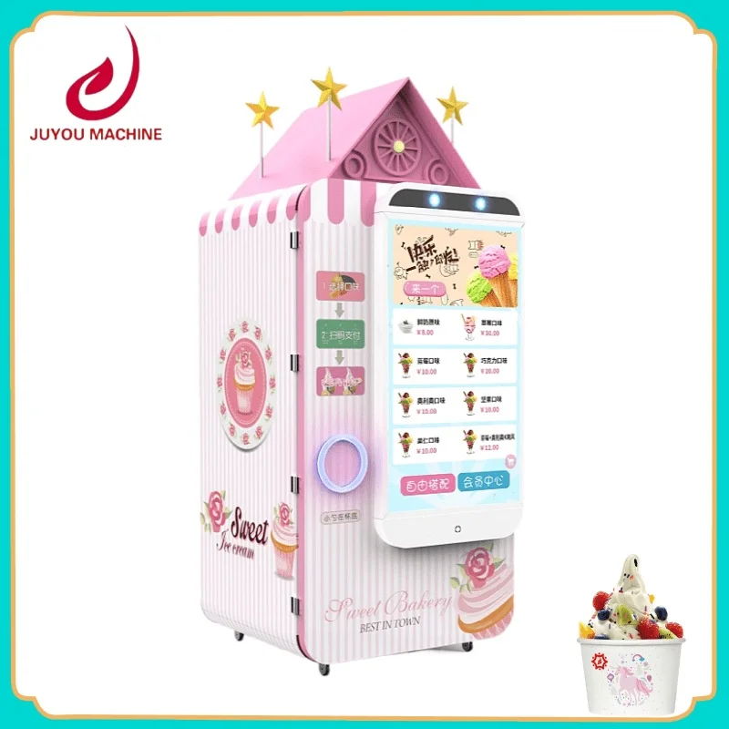 Pasteurizer Ice Cream Vending Machine Thailand Mini Comercial Popsicle ...