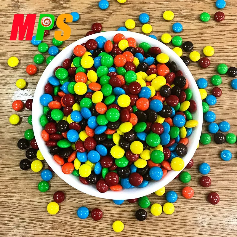 Halal Crispy Multicolor Sugar Coated Chocolate Beans