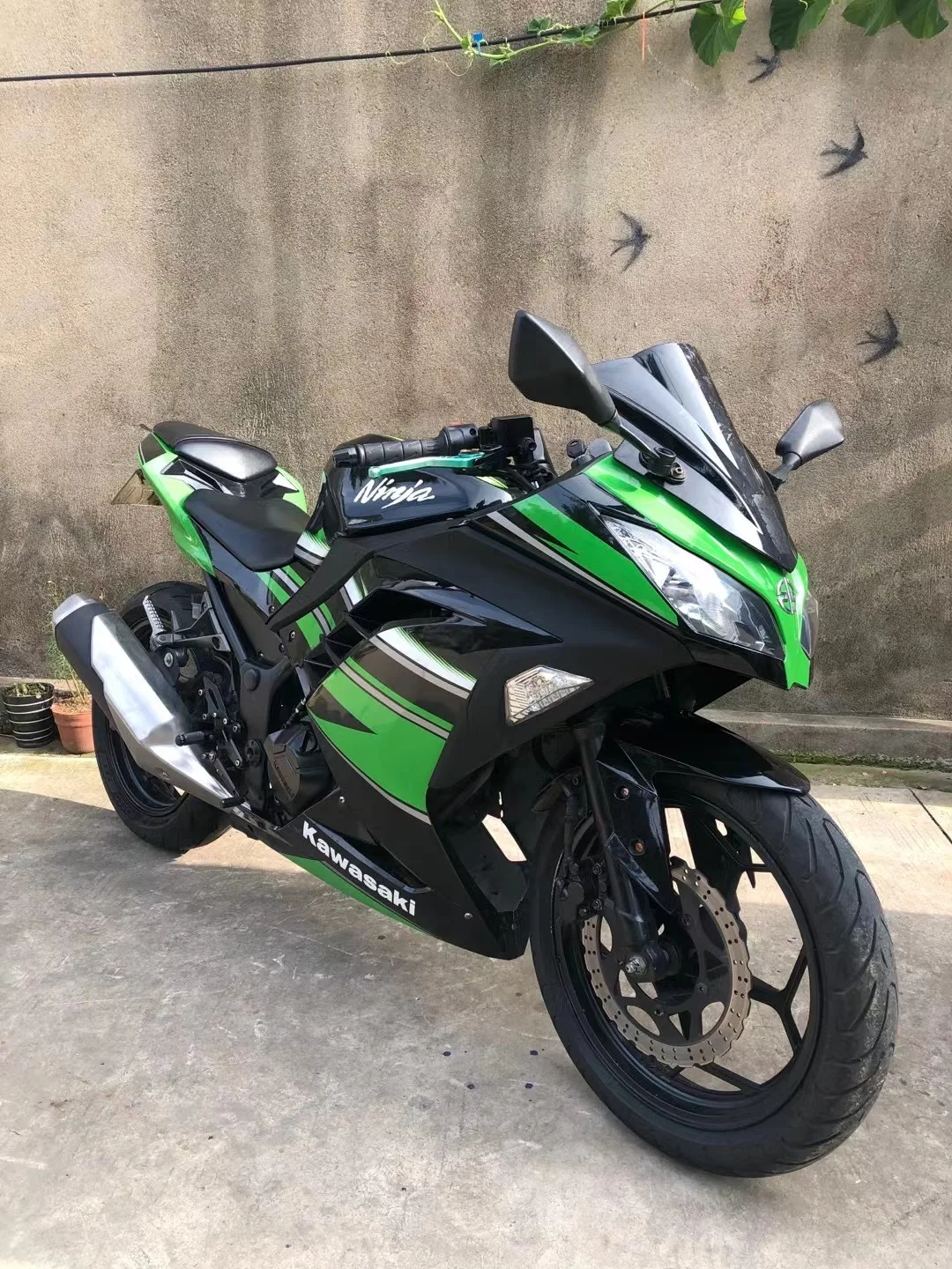 Kawasaki H2 Horizon 400CC Electric Heavy Locomotive Racing Car