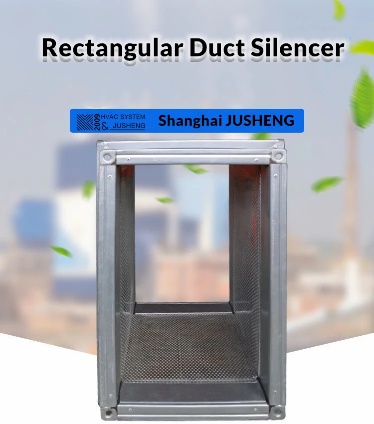 Oem Stainless Steel Exhaust Muffler For Hvac System, Customizable