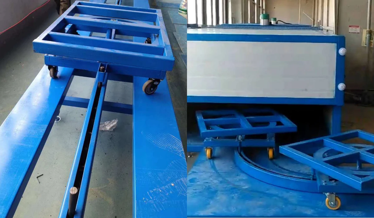 Towline Conveyor Tow Conveyor Chain In Ground Floor Conveyor System ...