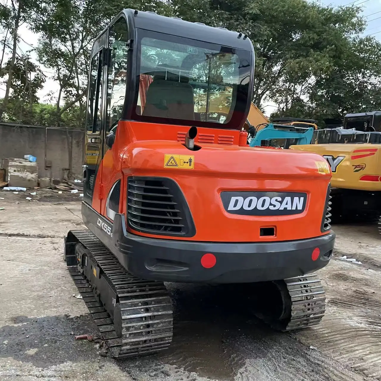 Used Doosan DX55 Mini Excavator - High Efficiency & Durability
