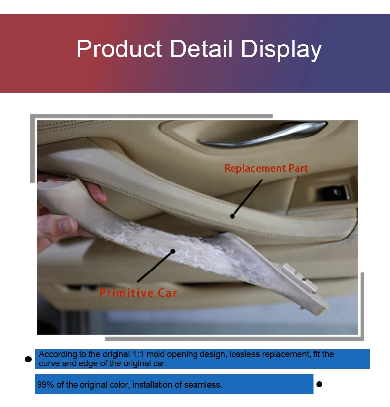 Interior Door Inner Handle For F10 F11 F18 Bmw 5 Series Armrest Pull ...