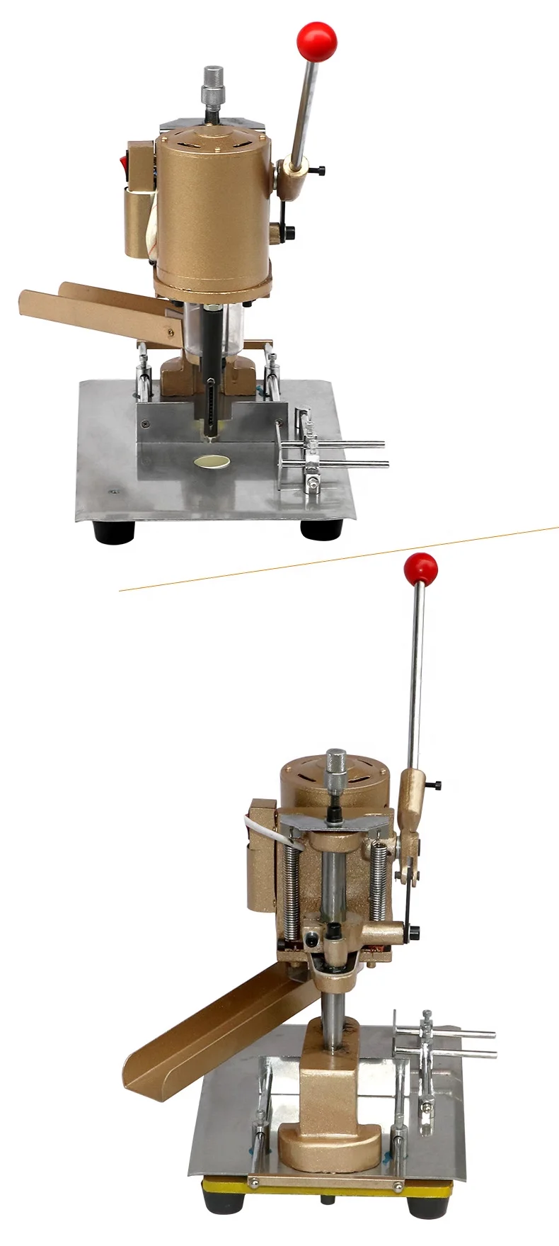 Electric Desktop Paper Hole Punching Drilling Machine Cardboard Paper ...