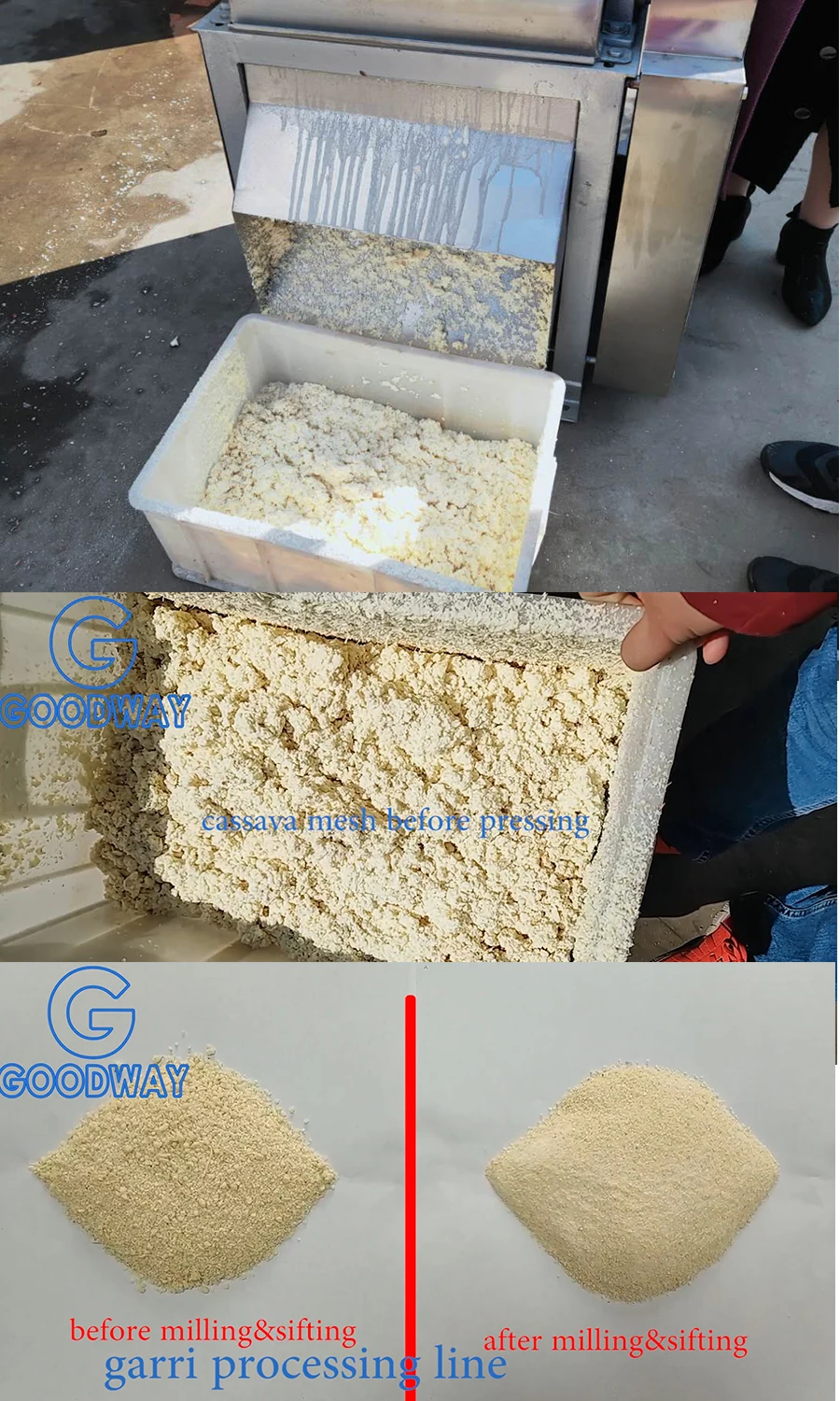 New Original Portable Cassava Grating Machine - High Efficiency