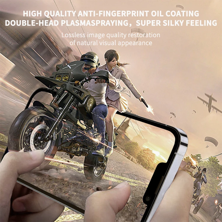 OG Purple Anti Static ESD HD Clear Tempered Glass Screen Protector ...