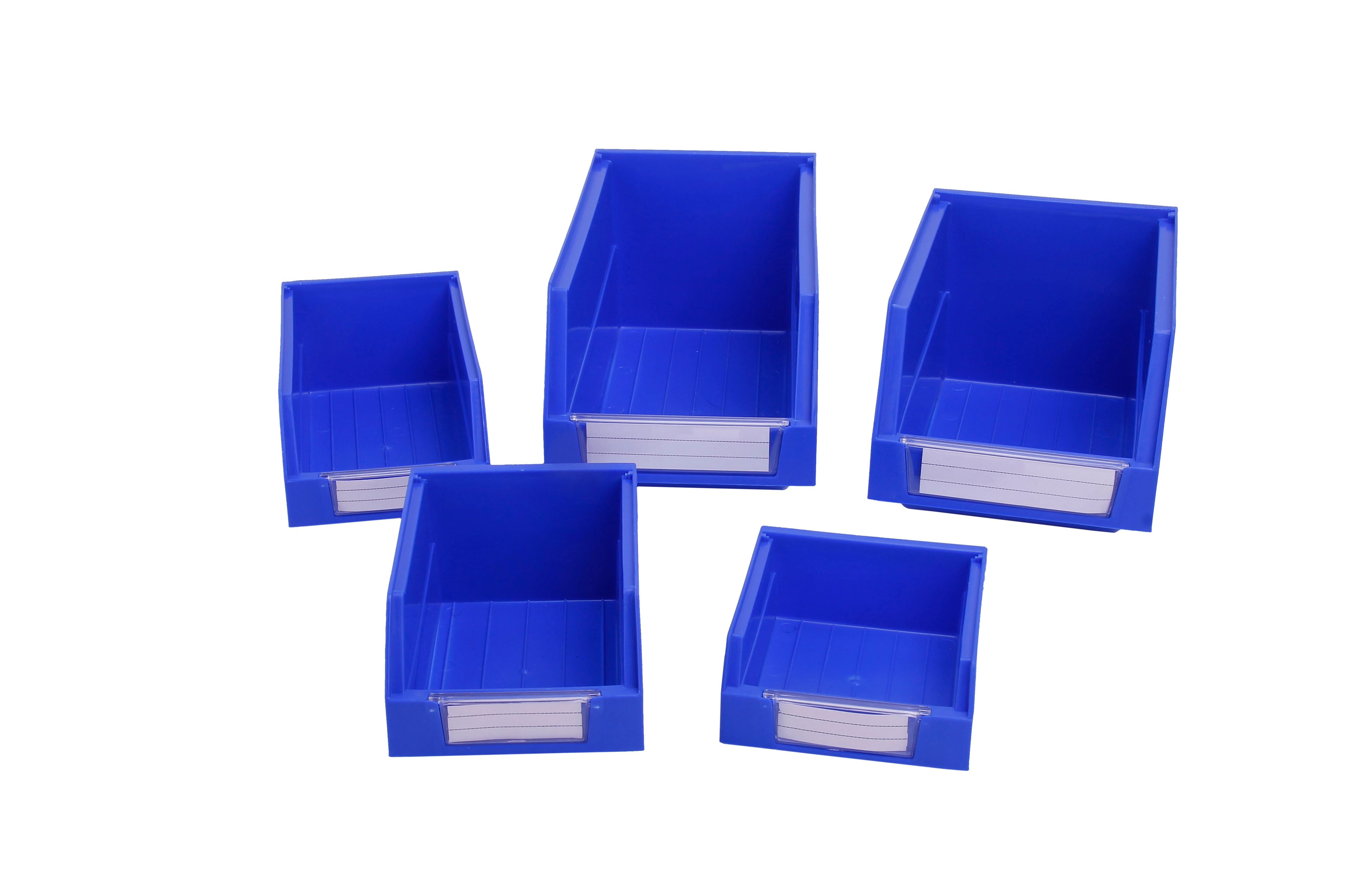 Open Front Plastic Stackable Bins Industrial Hanging Container Tool ...