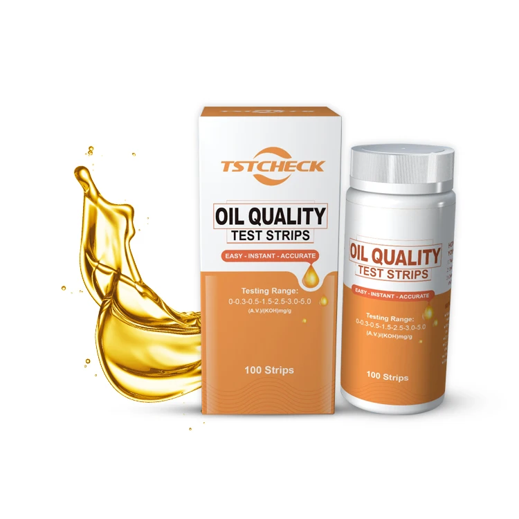 Accurate Oil Quality Testing Strips for Home & Restaurant