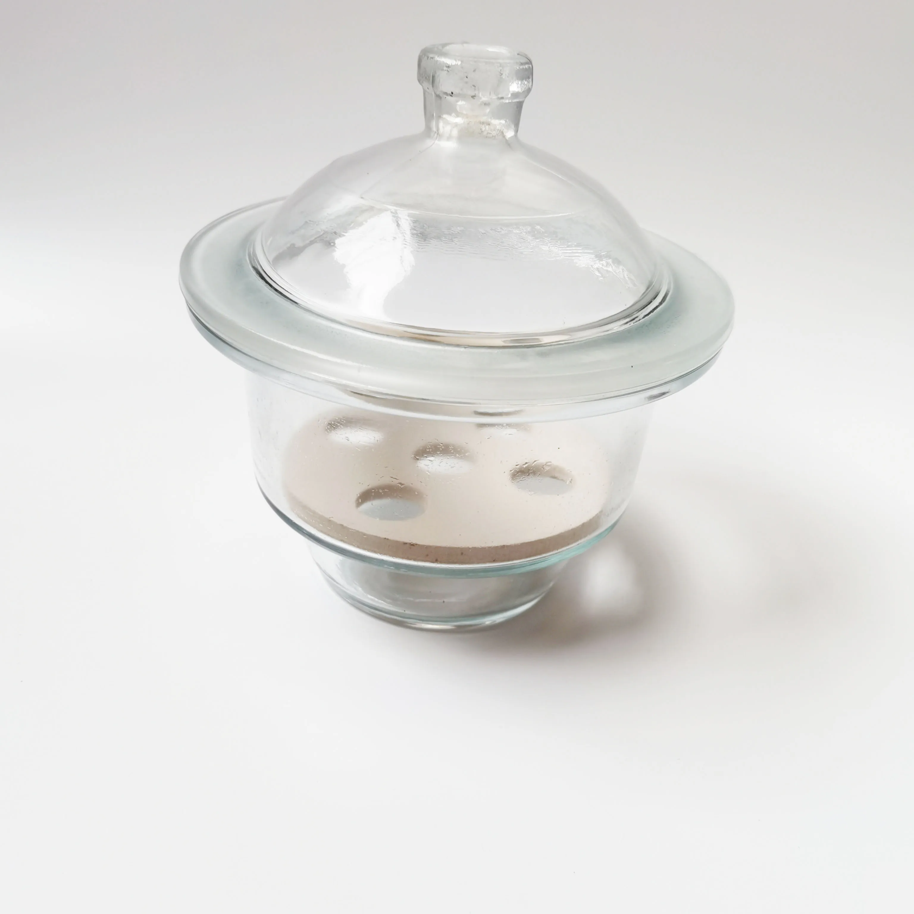 Low Price Laboratory Glasswares 300mm Vacuum Desiccator With Porcelain ...