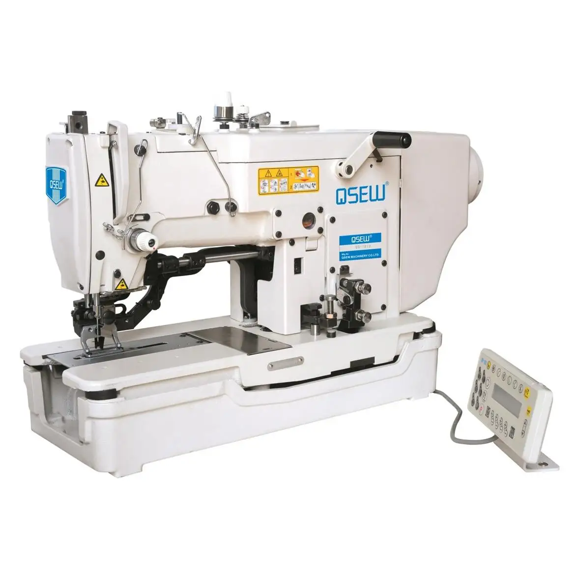 QS-781DW Direct Drive Flat Head Key Hole Straight Eyelet Button Holing Industrial Sewing Machine