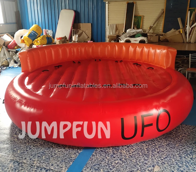 9 Player Inflatable Aqua Towable Ufo 13.1ft Diameter Adults Water ...