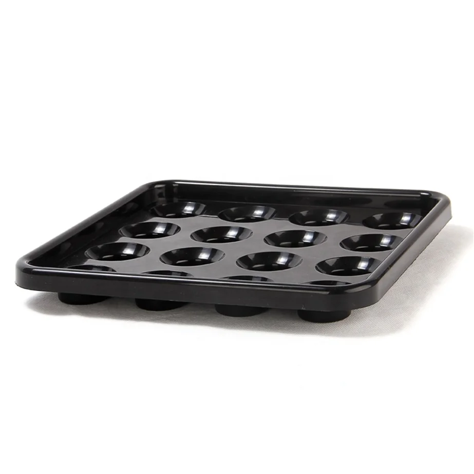 2-1/4 Inch 16 Holes Plastic Pool Ball Tray 57.2mm Billiard Ball Holder ...