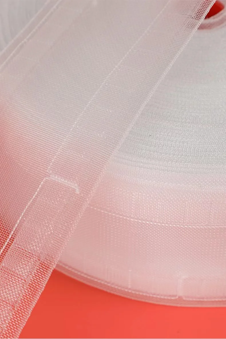Good Quality Transparent Wave Curtain Tape Easy Assemble S Fold Tape ...