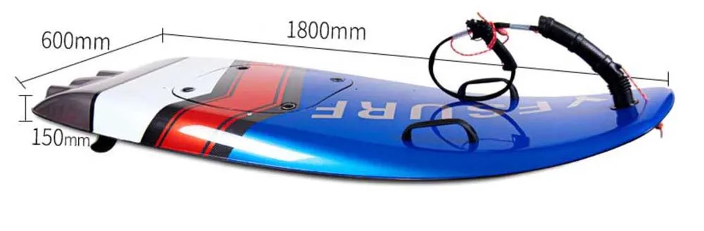Hot 110cc Powered Surf Surfboard Watersports Jetsurf Gas Electric Motor ...